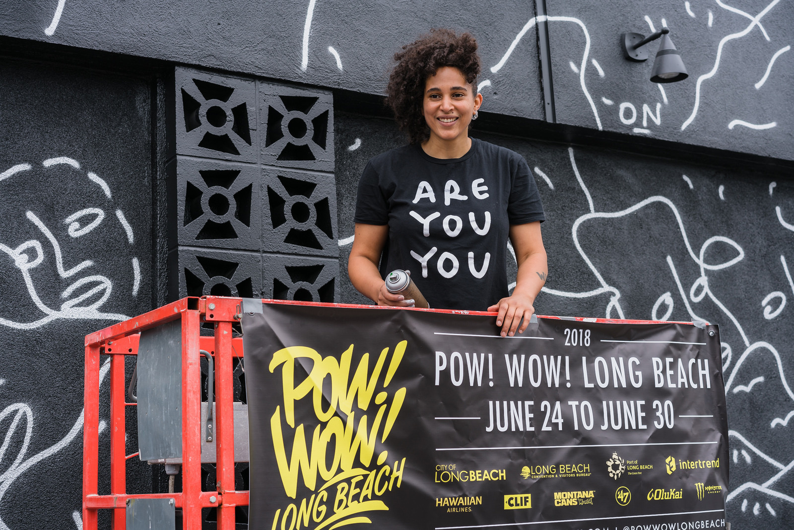 Shantell Martin — News: Pow! Wow! Long Beach Mural Festival